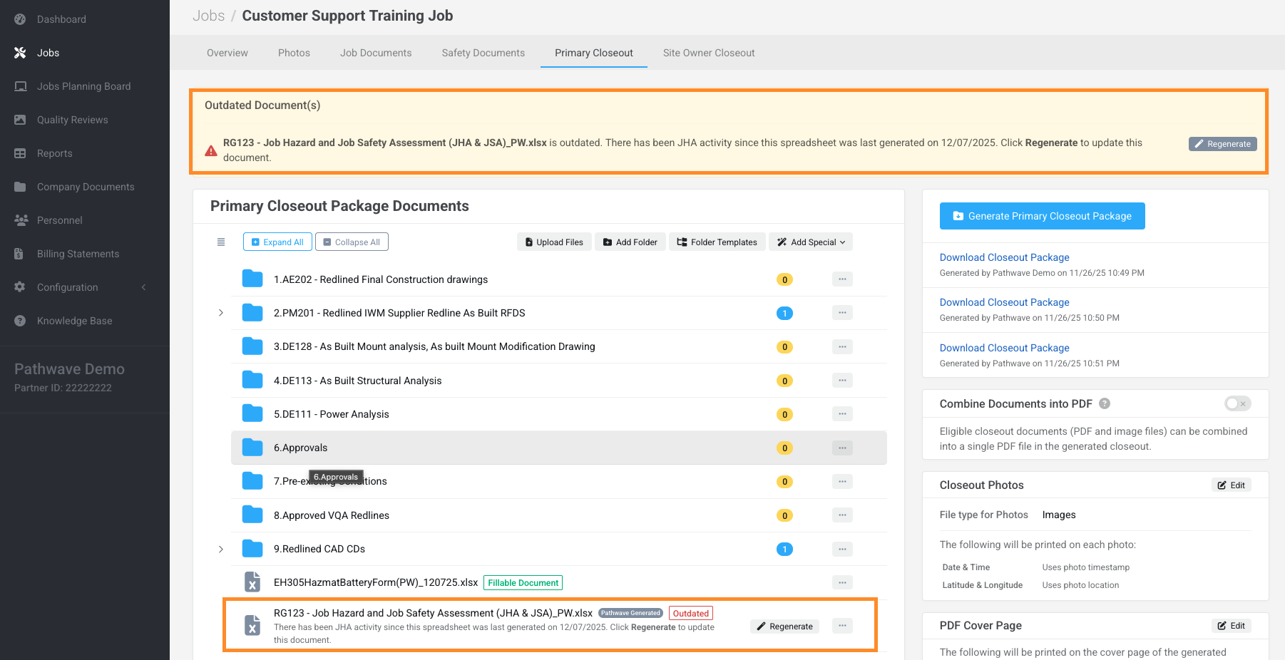 AT&T RG123 Generation in Pathwave